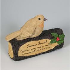 Robin Log Branchies Bunches Florist Birmingham